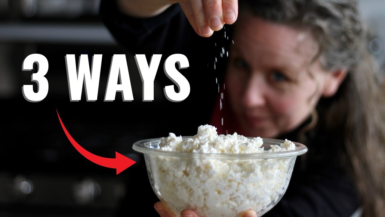 Making Cottage Cheese At Home (But BETTER)
