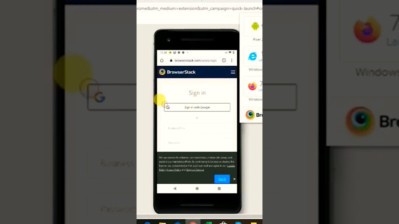 The BrowserStack Chrome Extension 📱