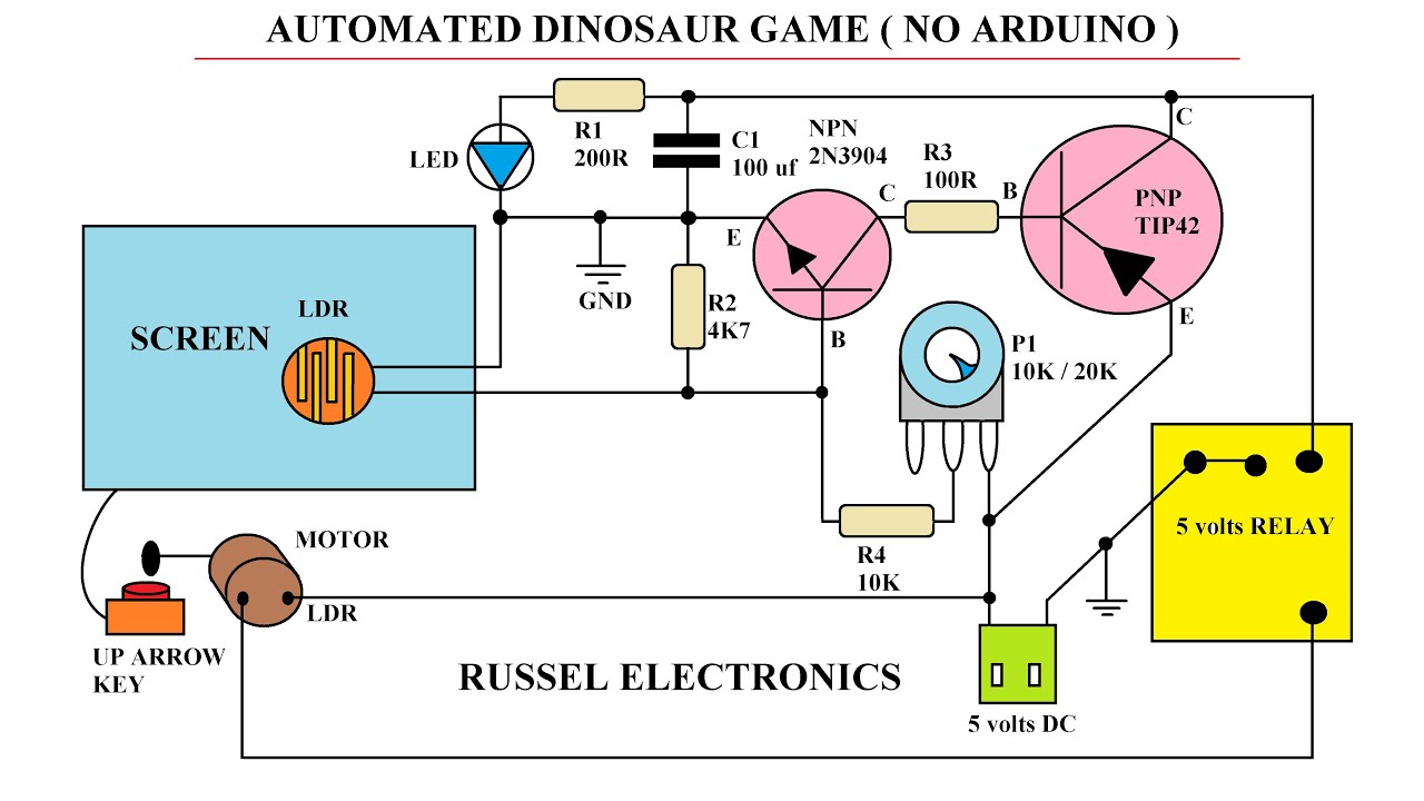 Electronic projects and Tutorials Arduino Prototype project circuit diagram DIY schematic diagram