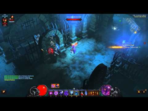 [D3] Frost Wizard Act 1 speed run on Torment II