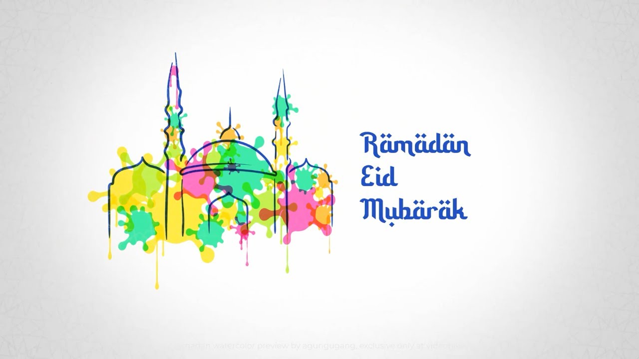 Ramadan & Eid Mubarak Animation - After Effects Template
