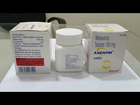 Maraviroc Tablet - Axentri Latest Price, Manufacturers & Suppliers