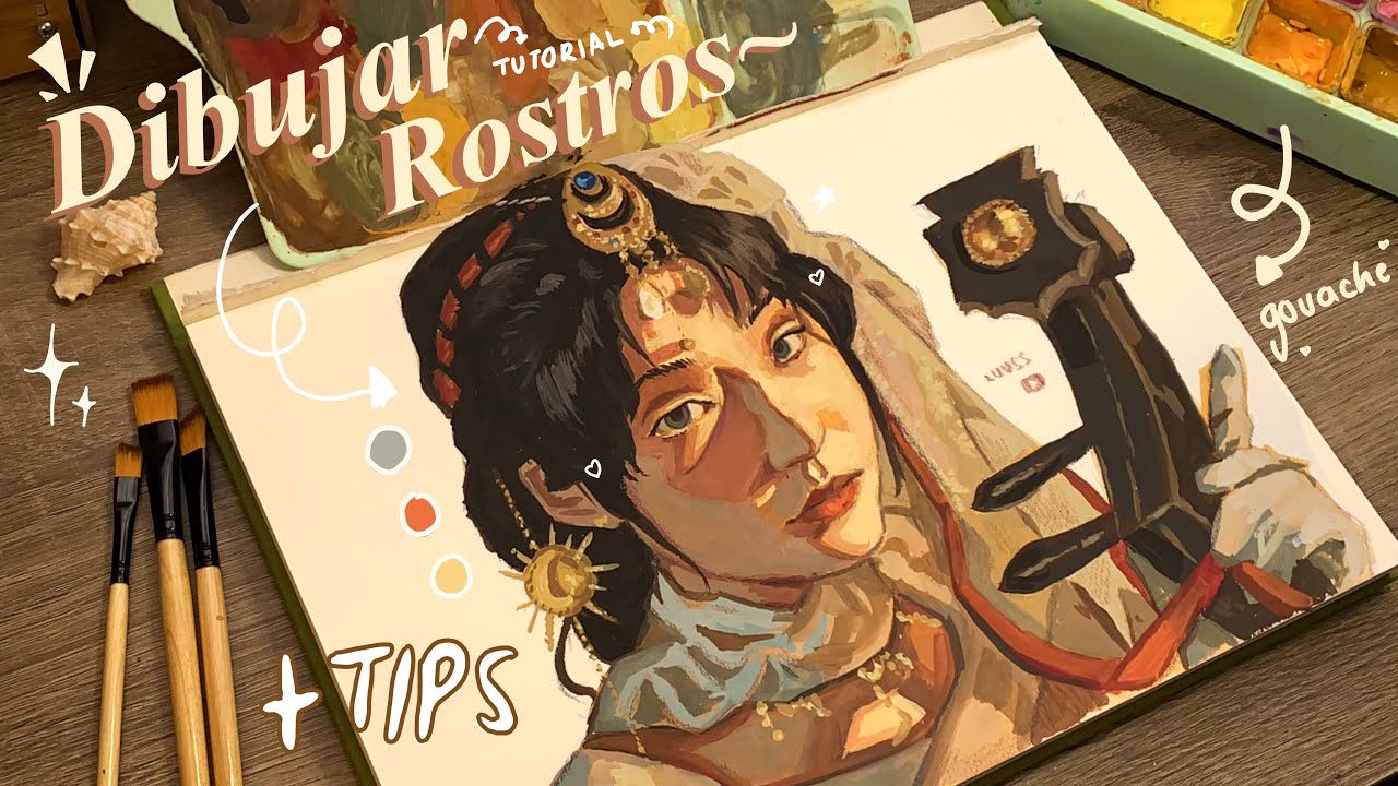 .*•Como dibujar rostros y mejorarlos! + TIPS  | Tutorial | Munbyn P130B review•*.