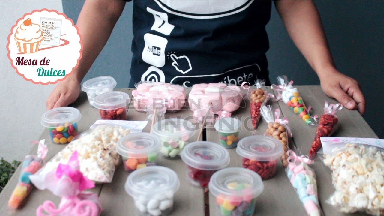 🍭🍬 Candy table ideas 🍫🍿 How to present your sweets? DISCOVER how to do it on a budget
