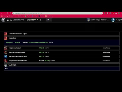 Basics of Reading WOW Logs