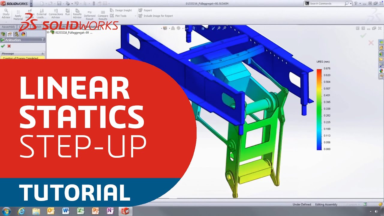SOLIDWORKS Simulation Step-Up Series: Linear Static Productivity