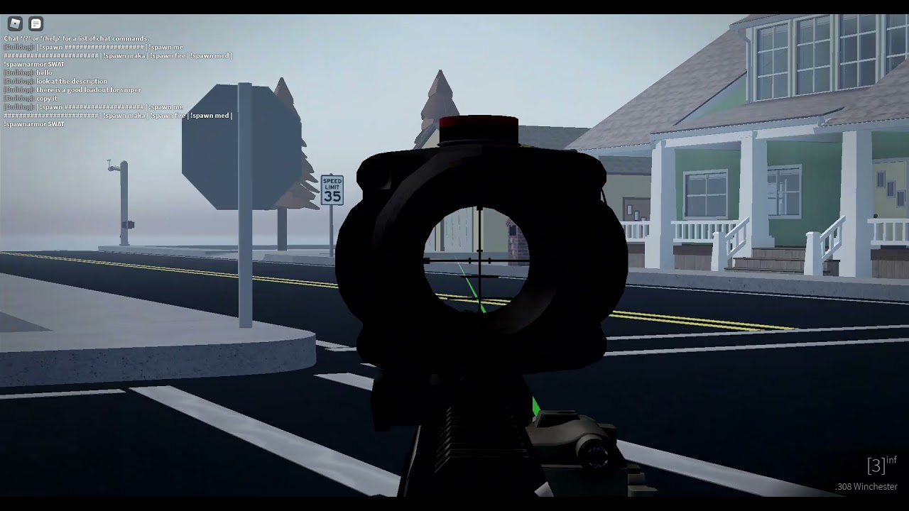Good loadout for sniper in Roblox Town