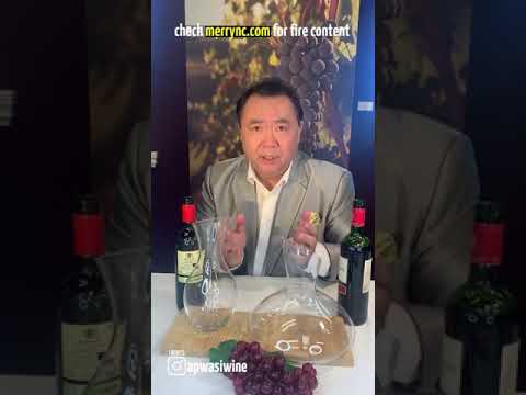 The Shocked Decanting method for young wines π₯ #WineEducation #tipsandtricks #winetiktok #winetok #