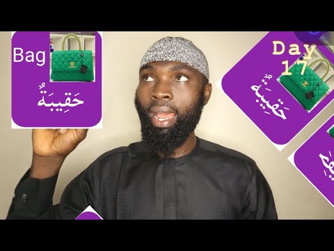MEANING OF THE WORD "BAG" in the Arabic language with relevant example sentences