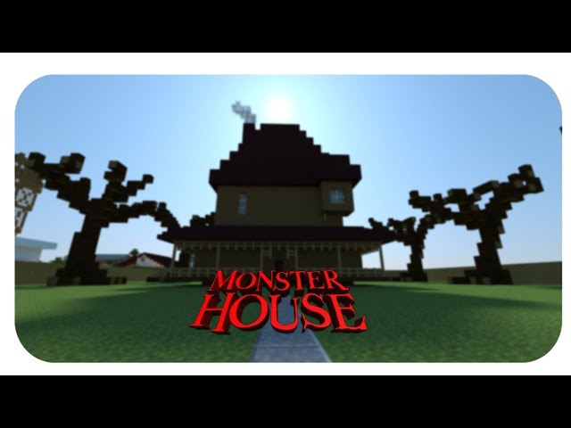 Minecraft Monster House Inside