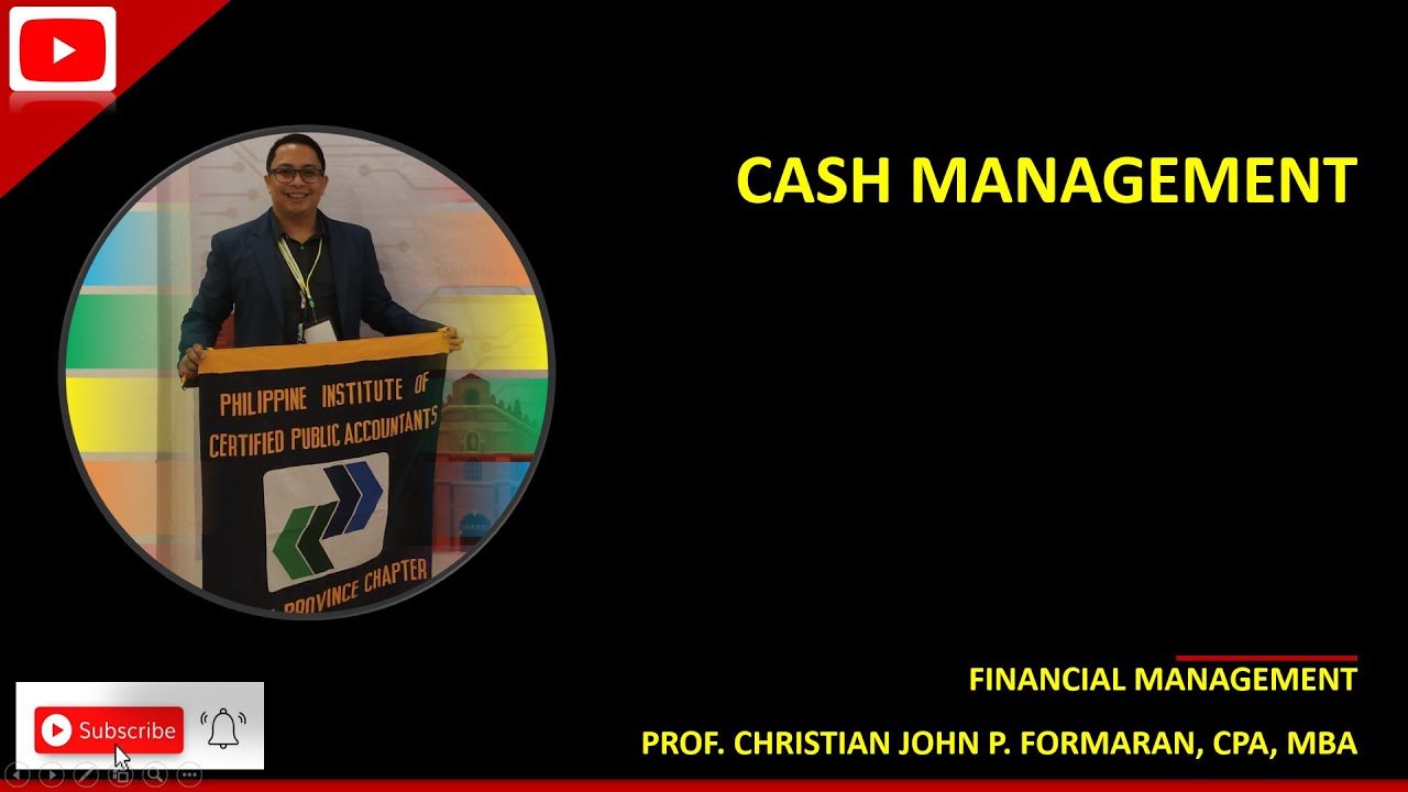 FM101.Cash Management (Ref Book: Cabrera)