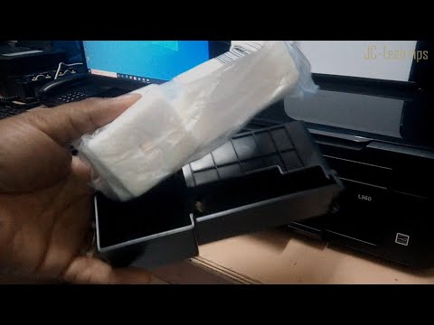 How to replace Waste Ink Pad in Epson L360