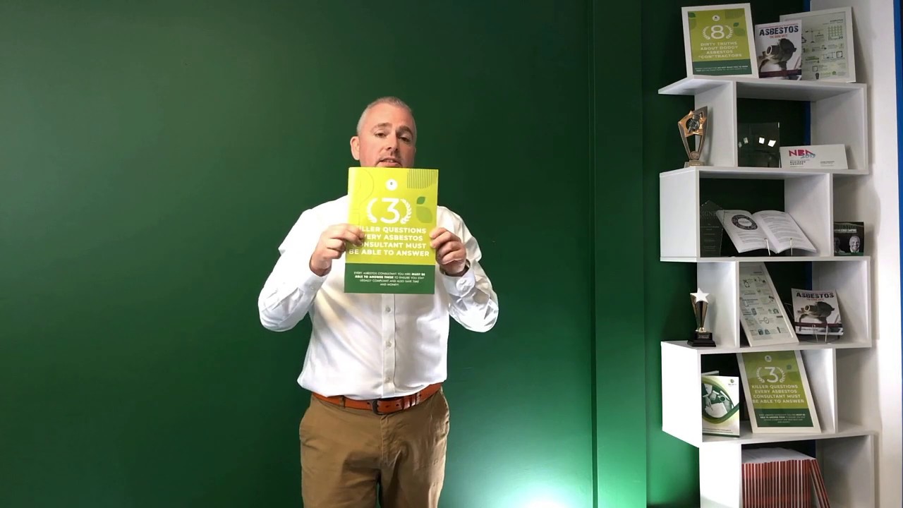 3 Killer Questions Every Asbestos Consultant Must Be Able To Answer!