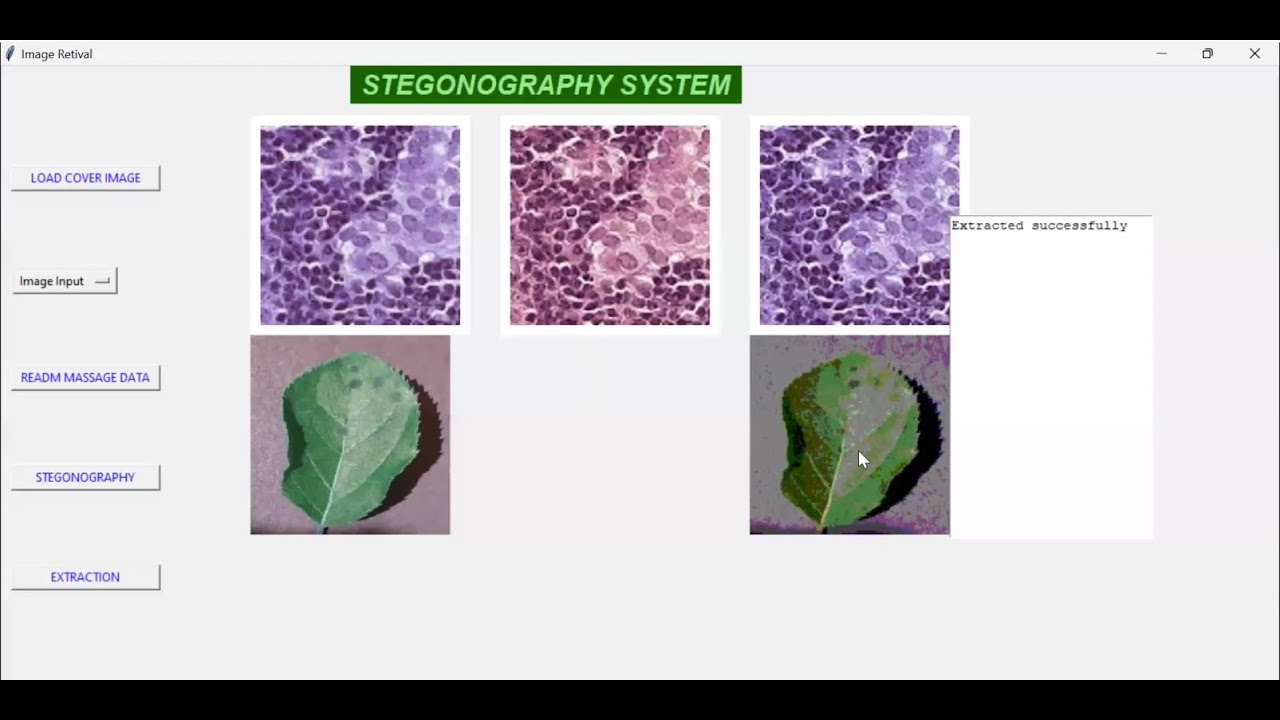 SECURED COMMUNICATION OF TEXT AND AUDIO USING IMAGE STEGANOGRAPHY || Python Projects