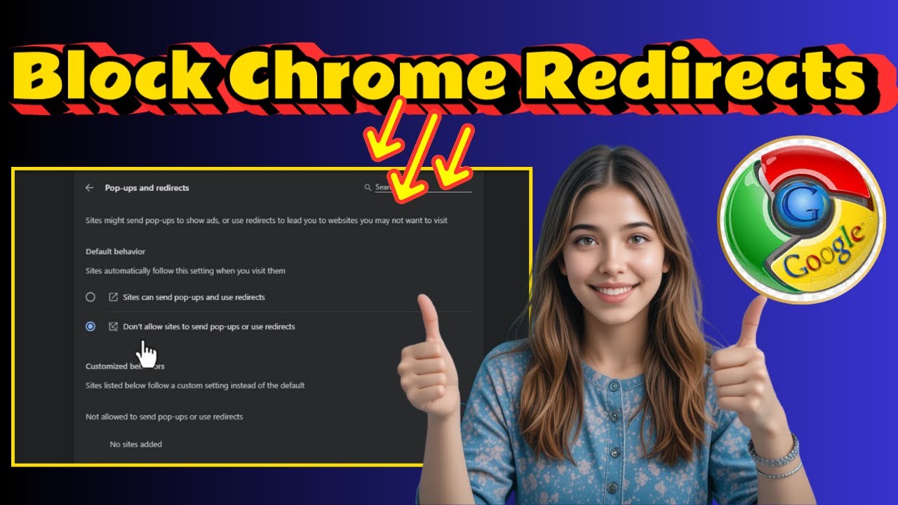 How To Stop Redirects In Google Chrome - Quick Tutorial