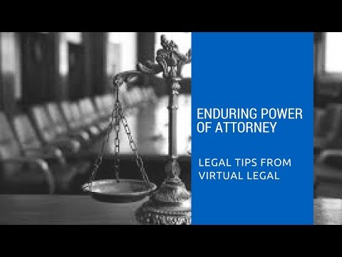 Enduring Power of Attorney - QLD
