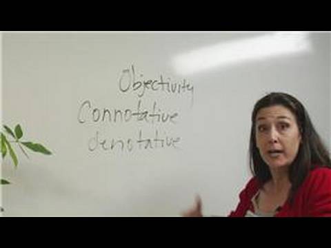 Effective Communication Style : Effective Communication: Denotative vs. Connotative