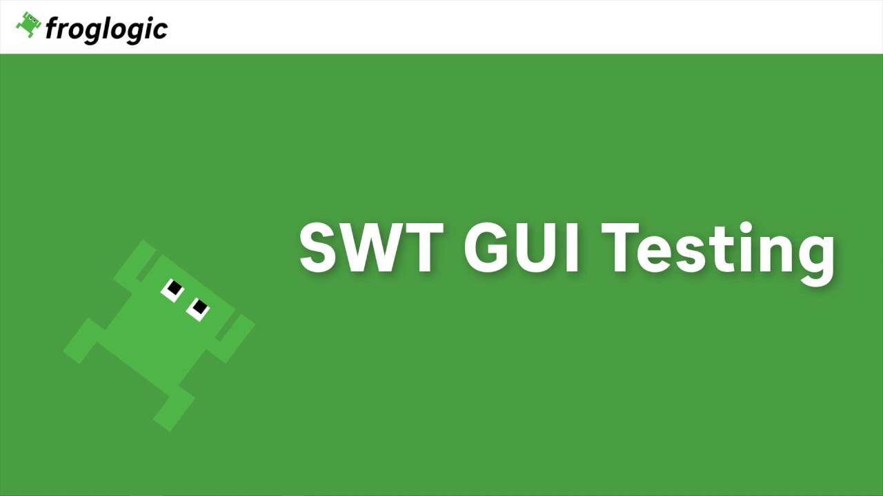 Java SWT GUI Testing