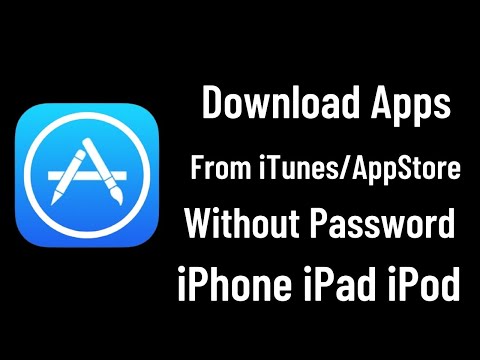 How To Download Apps From iTunes/AppStore Without Password (Install Apps Without Apple ID Password)
