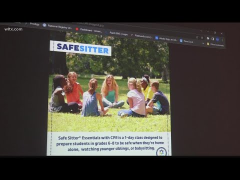 Safe sitter program in Calhoun county