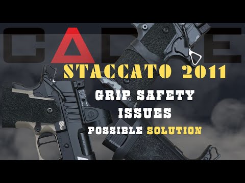 MASTERING YOUR STACCATO 2011 GRIP SAFETY! #subscribe #pewpew #staccato #9mm
