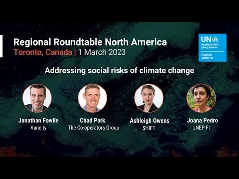 Addressing social risks of climate change