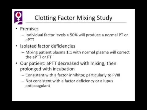 Diagnosis and Treatment of Acquired Hemophilia in Women During Reproductive and Late Menopausal Life