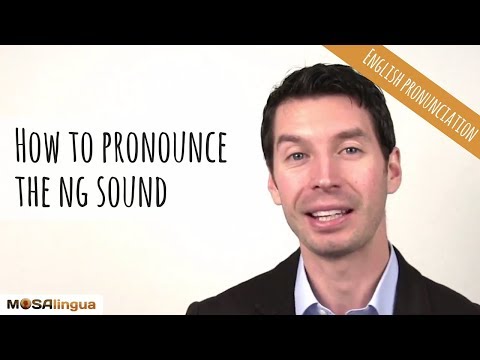 How to pronounce the ng /ŋ/ sound | American English Pronunciation