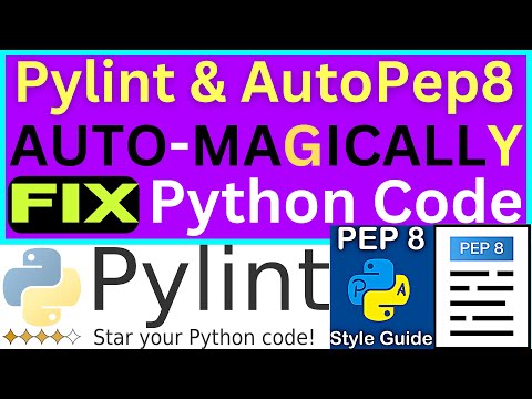 How to use Pylint and AutoPep8 in VSCode