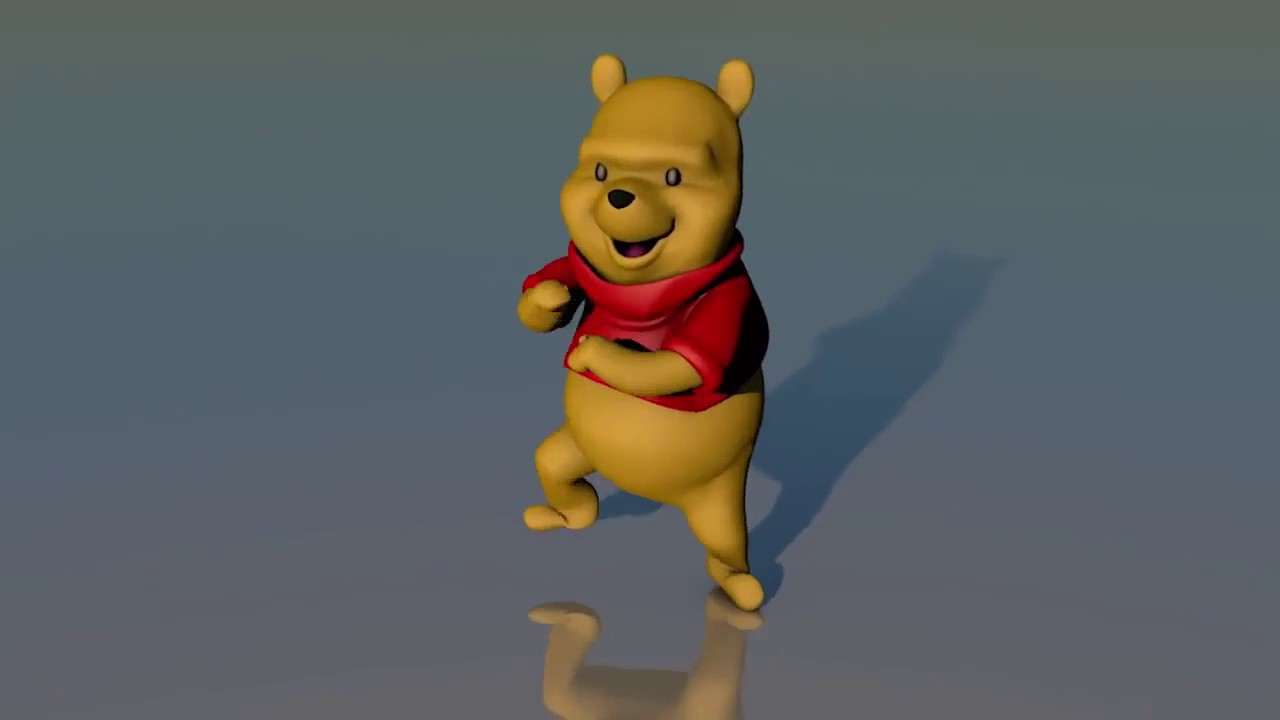 Winnie the Pooh dancing (HD)