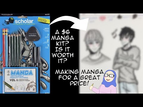 USING A $6 MANGA KIT?! | IS IT WORTH THE MONEY? Can I make manga for a cheap price?