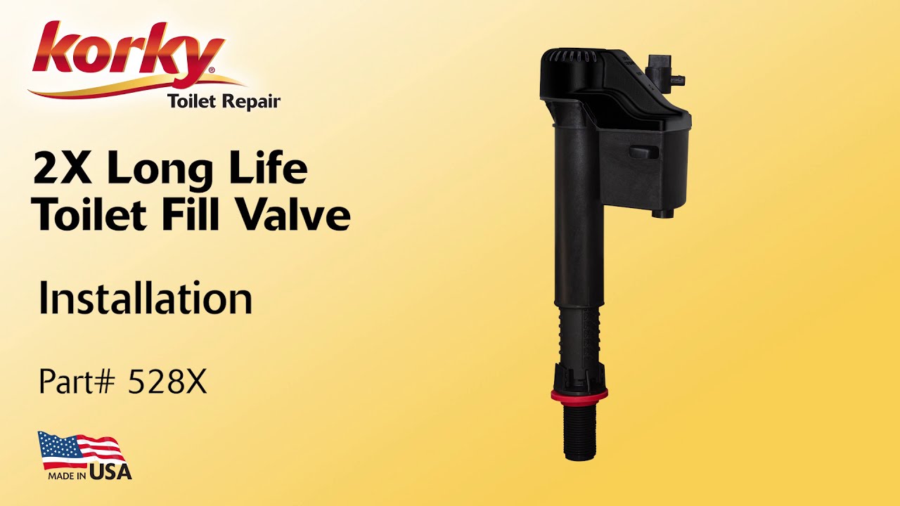 How to Replace Toilet Fill Valve - Korky