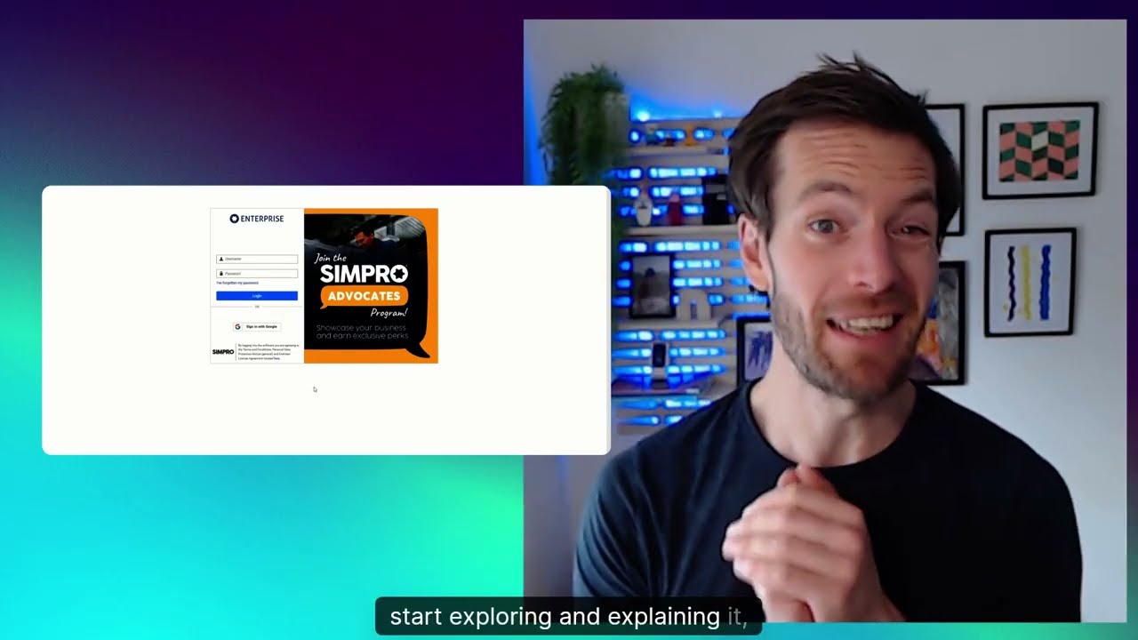 Simpro Explained - Logging Into Simpro
