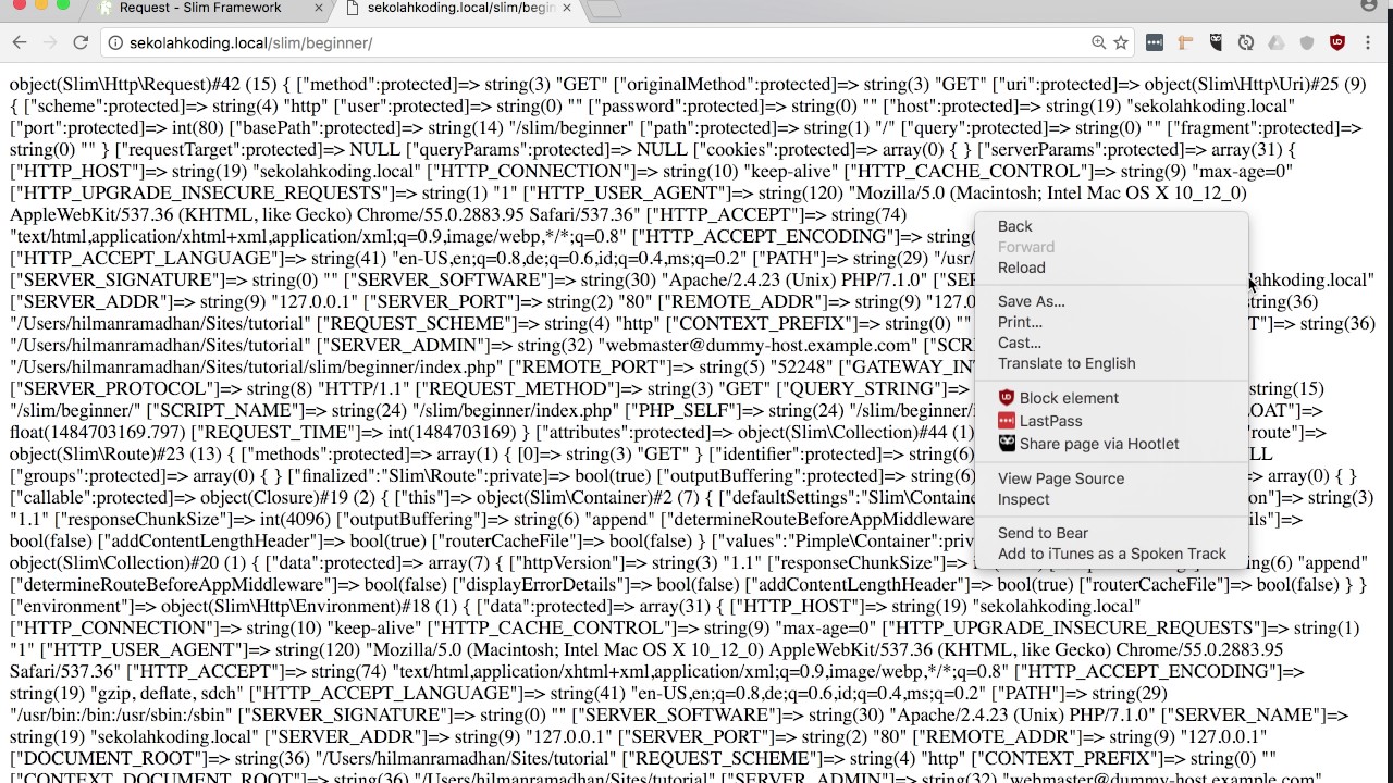 3 request dan response