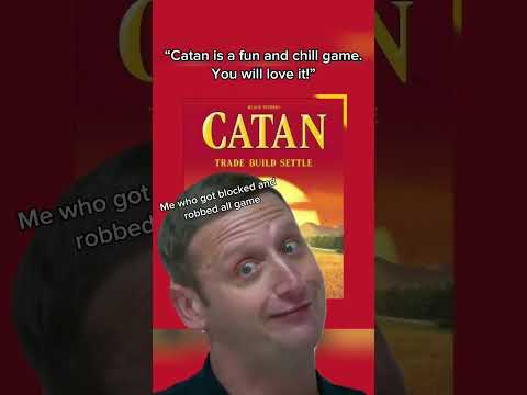 Catan is a fun and chill game… #catan #boardgame