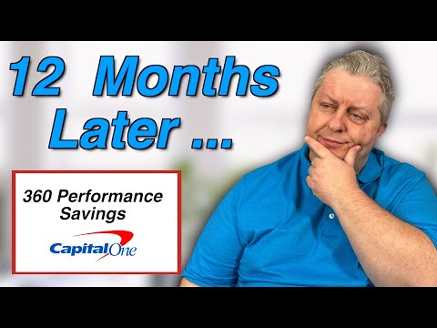 Capital One High Yield Savings Account - My 1 Year Experience