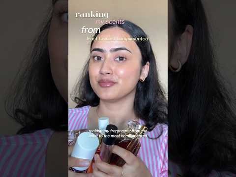 my *MOST to LEAST* complimented fragrances 🤤 ranking my perfumes!
