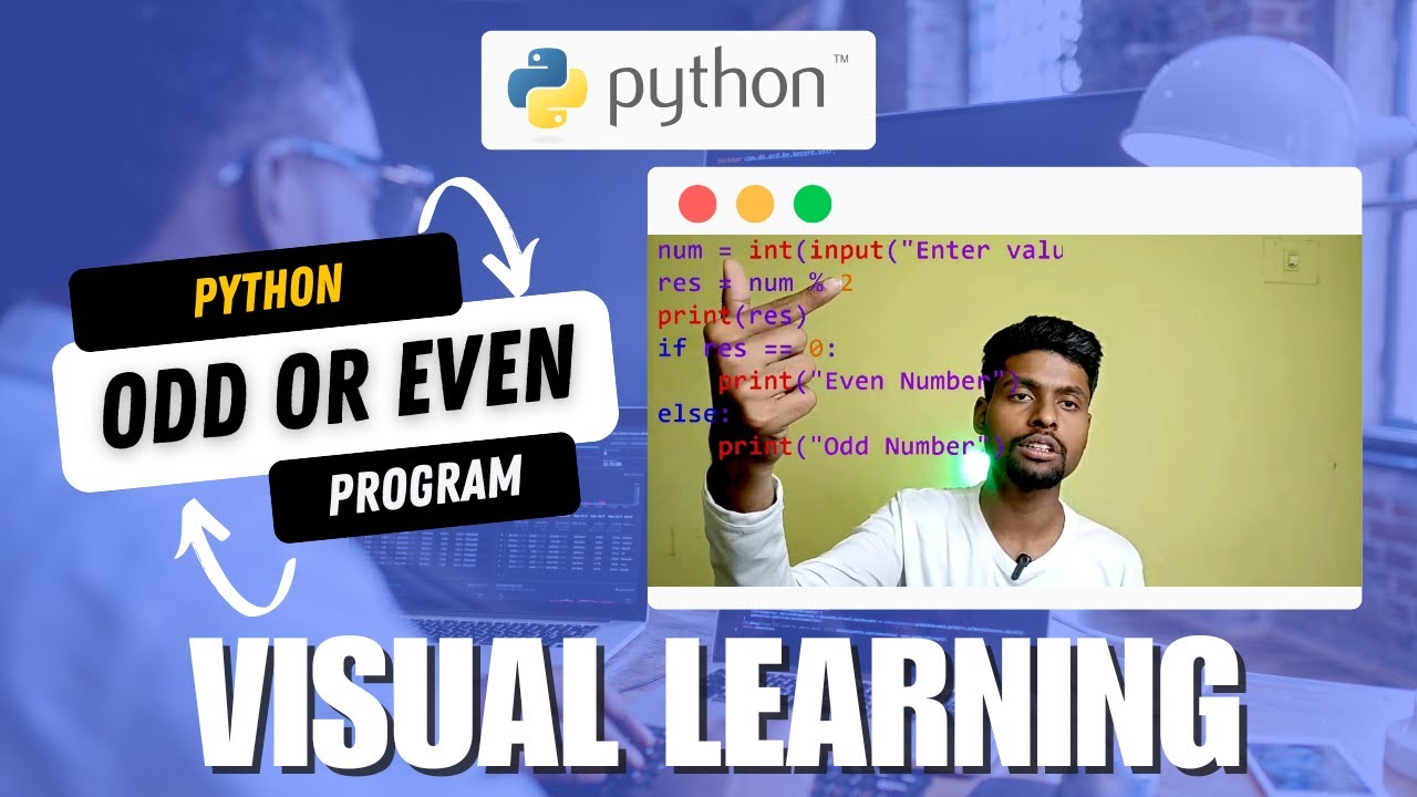 Even Odd Program in Python - Beginner Friendly Tutorial