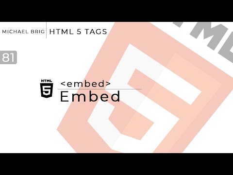 HTML Tags - Embed