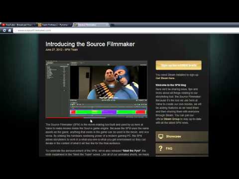 Steam Community :: Video :: Valve announces Source Filmmaker [OPEN BETA ...