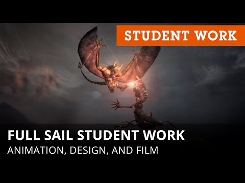 Full Sail University Student Work: Animation, Design, and Film