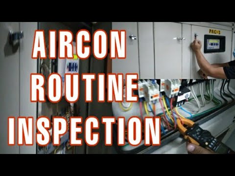 AIRCON ROUTINE INSPECTION | Maintenance work | KATEKNIKAL TV