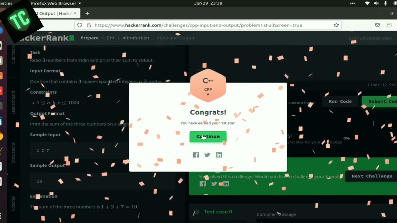 Conditional Statements In Cpp solution | conditional statements in cpluplus hackerrank solution
