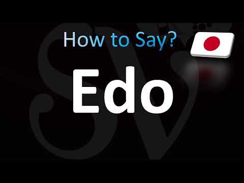 How to Pronounce Edo (CORRECTLY!)