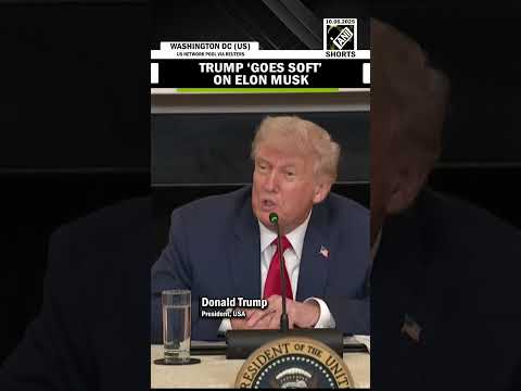 'Won't drop Starlink or sell Tesla' President Donald Trump 'goes soft' on Elon Musk