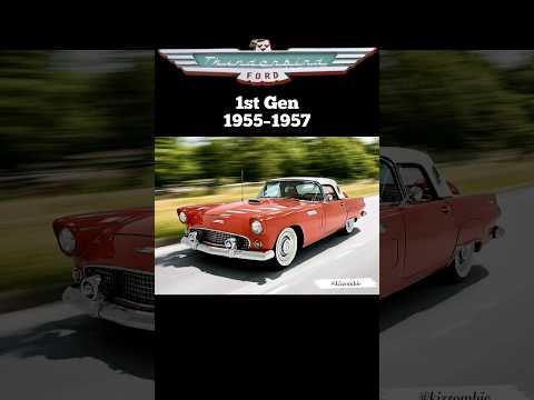 Ford Thunderbird Evolution (1955-2005)