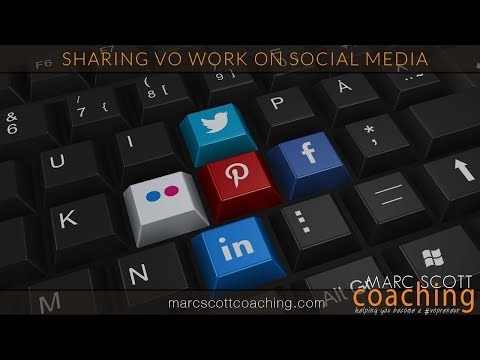 Tips for Sharing Voice Over Work on Social Media