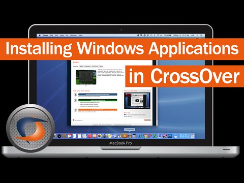 Install Windows Applications in CrossOver Mac