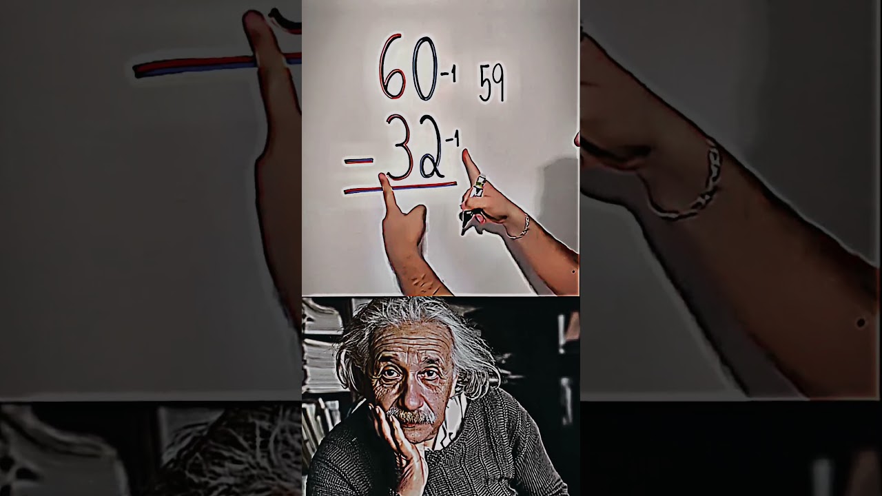 A different way to subtract by Mr bean🗿 | Math tricks #shorts #viral #tranding #math #mathtricks #pw