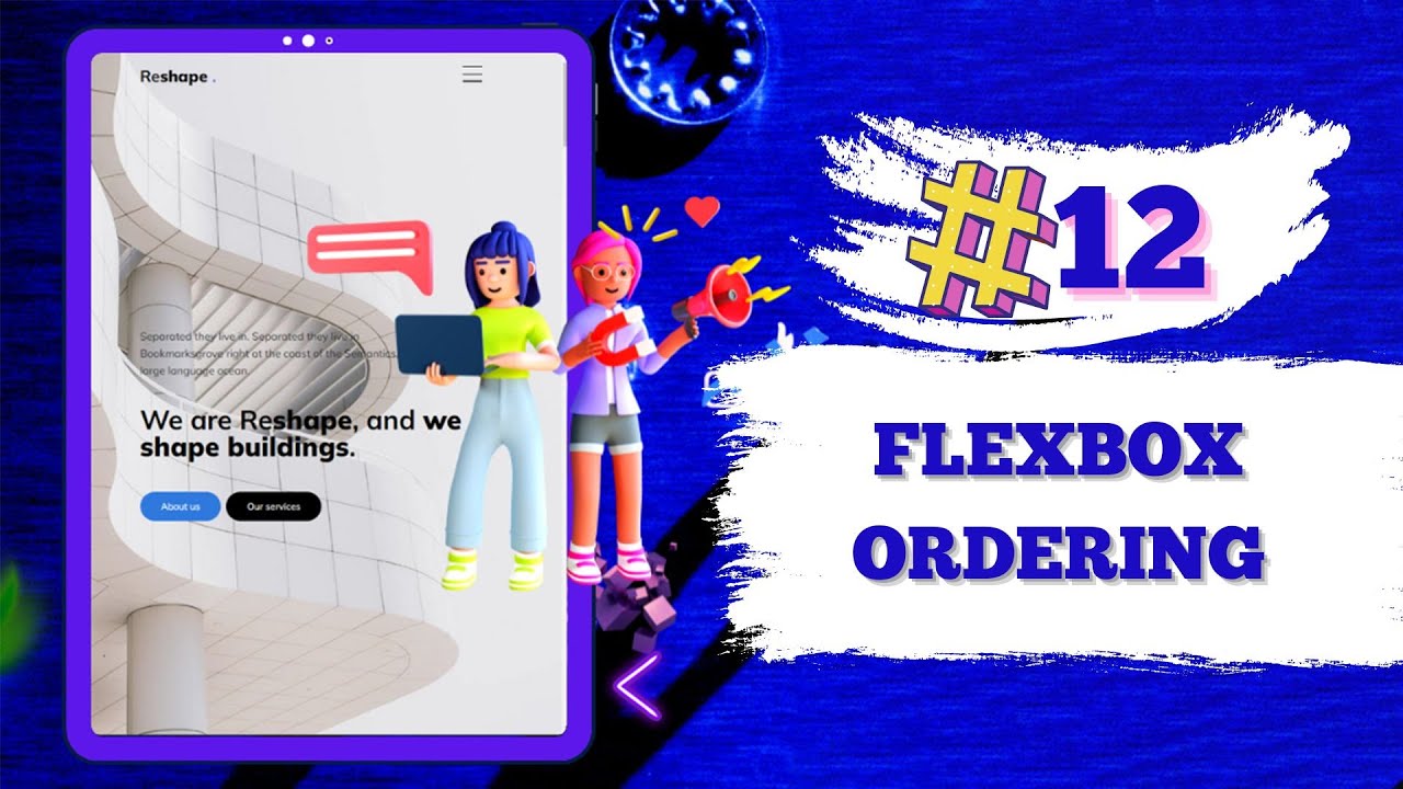 Flexbox Tutorial #12:  Flexbox Order | codingops